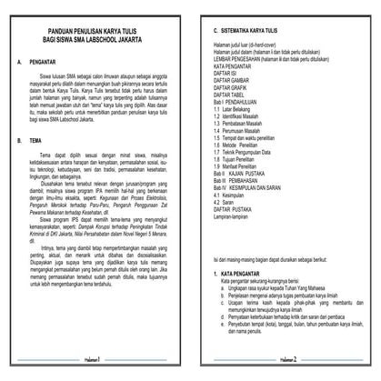 Format penulisan laporan | PDF