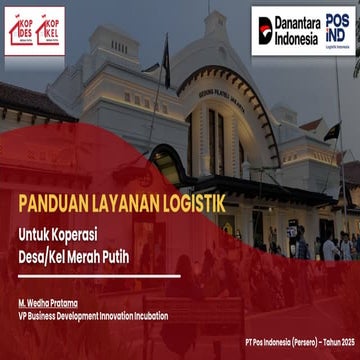Panduan Layanan Kdkmp Pos Indonesia Tahap 1pdf 7289