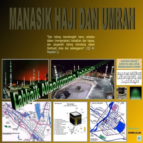 Panduan manasik haji | PPT