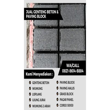 Panduan Memilih Ukuran dan Ketebalan Paving Jalan yang Tepat | PPT