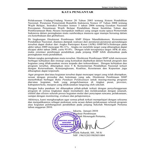 Panduan pelaksanaan ssn | PDF