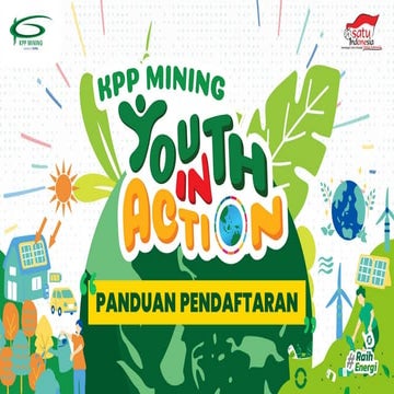 Panduan Pendaftaran Peserta KPP Mining Youth in Action dan Contoh Proposal KPP Mining Youth In ...