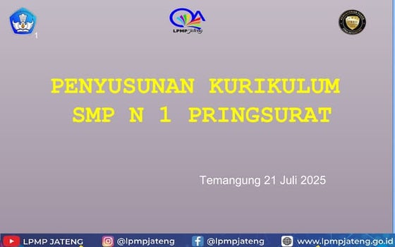 Rancangan Kegiatan Kokurikuler SMP N 1 Karanggede | PPTX