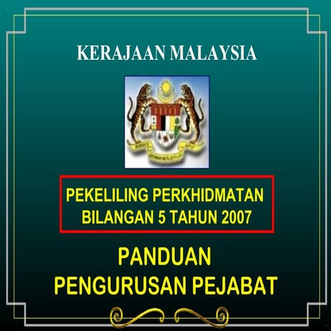 Spp072011 penganugerahan pingat perkhidmatan cemerlang dan pemberian anugerah perkhidmatan ...