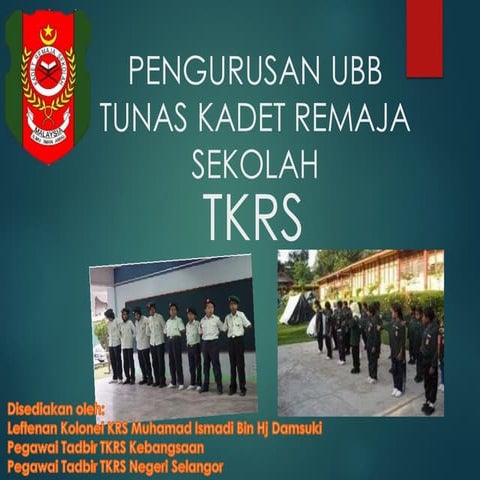 Panduan pengurusan tkrs sekolah | PDF