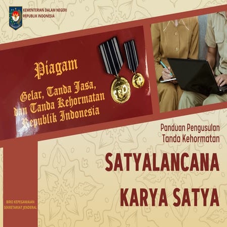 Panduan usul penganugerahan satyalancana karya satya | PDF
