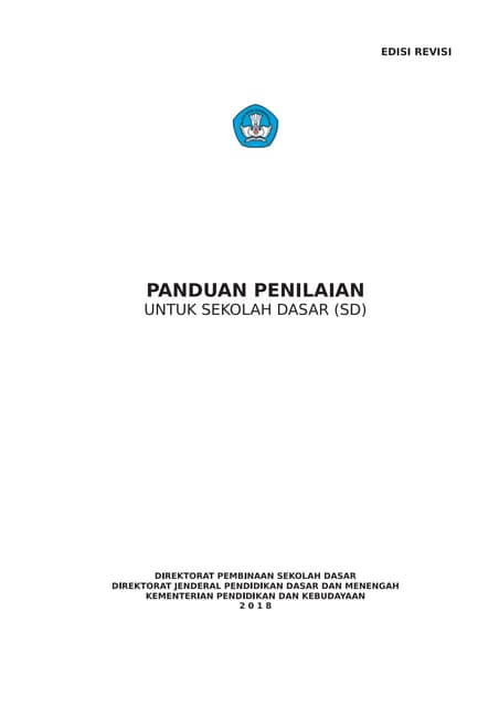 Pedoman penilaian ujian praktik b. inggris | PDF