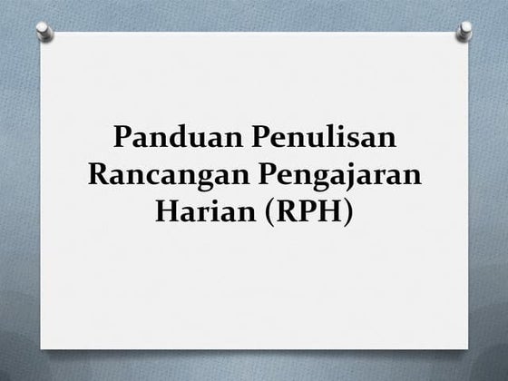 Contoh RPH BM Tahun 4 (PdPr) | PDF