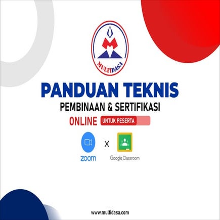 Panduan Peserta Training Online aplikasi | PPT