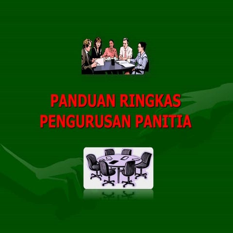 PANDUAN RINGKAS PENGURUSAN PANITIA BAGI RUJUKAN UNIT KURIKULUM ...