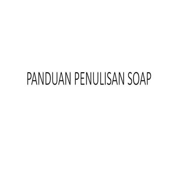 Panduan SOAP per diagnosa keperawatan.pptx