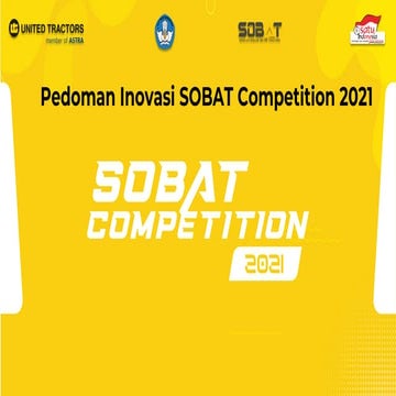 Panduan sobat competition 2021 | PDF