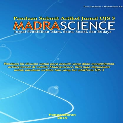 Panduan submit artikel ojs 3 madrascience | PDF