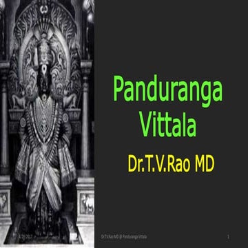 Panduranga Vittala | PPTX