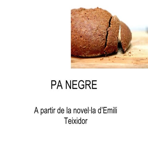 Pa negre | PPT