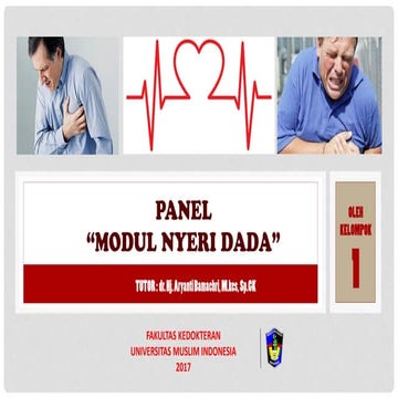 MODUL NYERI DADA BLOK KARDIOVASKULER | PDF