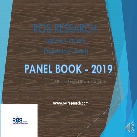 Panel book ROS research 2019 | PPT