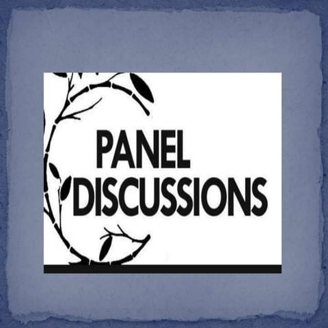 Panel discussion | PPTX
