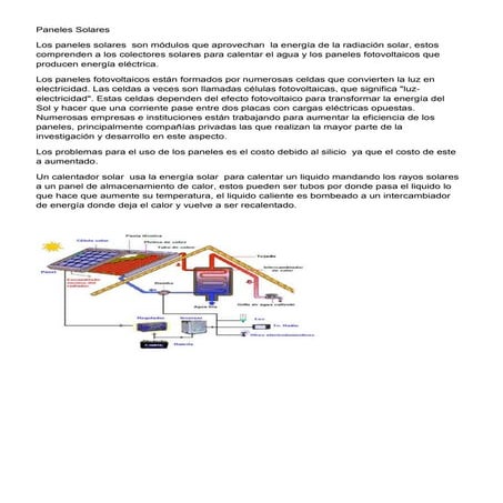 Paneles solares | PPTX