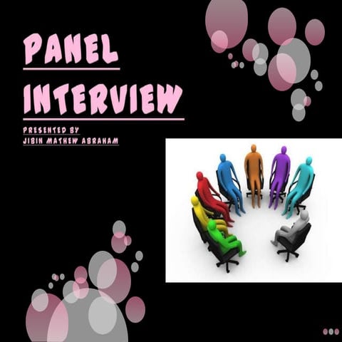 Panel interview | PPTX