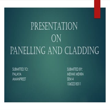 PANELLING AND CLADDING tghsthy6i7i8.pptx