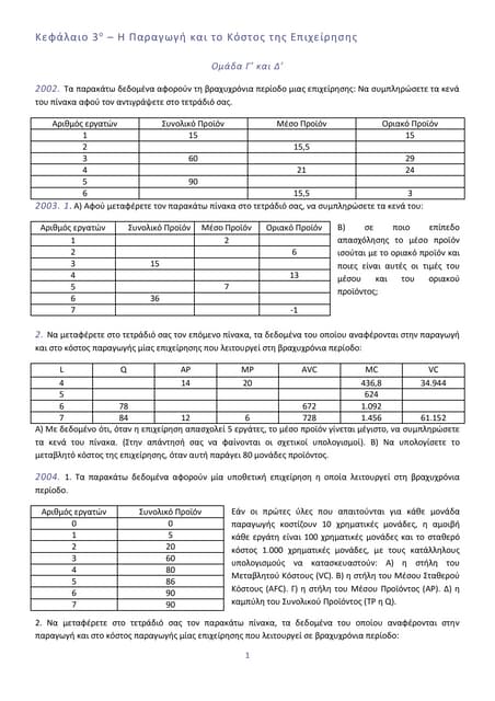 Θεωρία Πανελληνίων ΑΟΘ | PPT