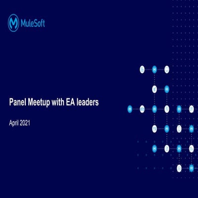 Panel Meetup With Ea Leaders Pptx