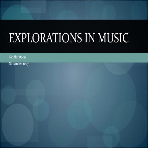 Exploration in Music | PPT
