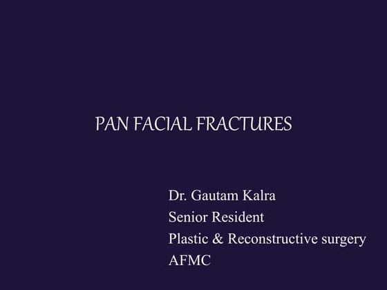 Copy of maxillary fracture and mid face.ppt