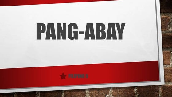 Pariralang Pang- abay na Pamanahon | PPTX