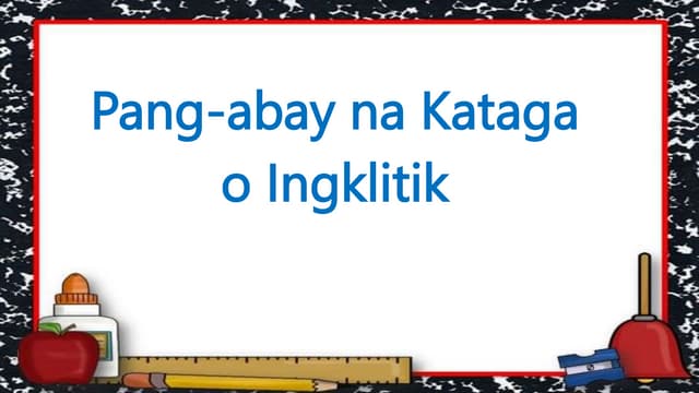 Babala ng bagyo | PPTX