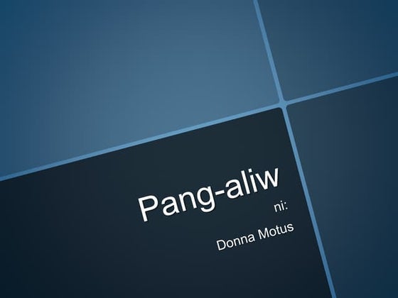 How to brand yourself tagalog presentation | PPTX