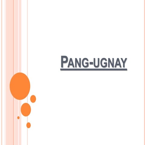 Pang ugnay | PPTX