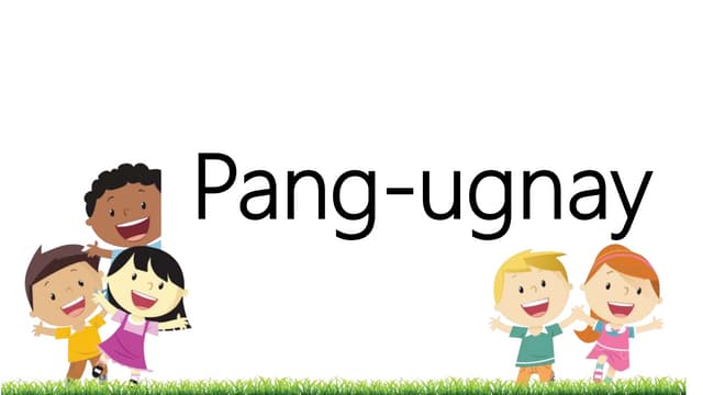 Pang-Ugnay | PPTX