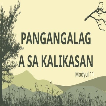 KALIKASAN AT KAPALIGIRAN, AKING PANANAGUTAN.pptx