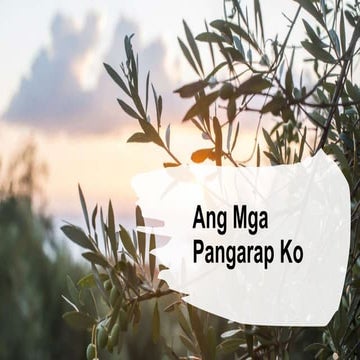 Pangarap | PPTX