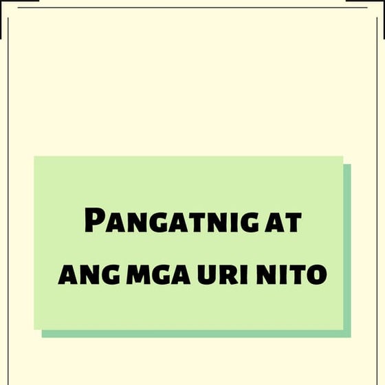 Pangatnig at Mga Halimbawa na mga pangungusap.pptx