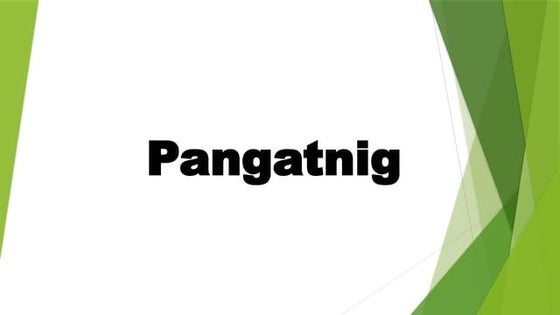 Pangatnig at Mga Halimbawa na mga pangungusap.pptx