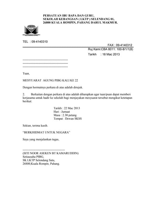 8 ponteng sekolah surat-surat amaran | PDF