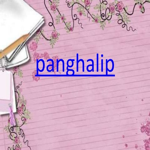 LETTER P pagsulat at pagkilala sa letrang Pp | PPTX