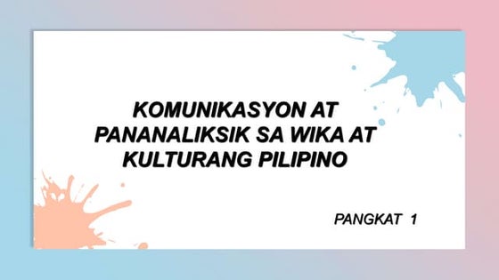 Gamit ng mga kaalaman sa Modernong Teknolohiya sa pag-unawa sa mga Konseptong Pangwika | PPTX