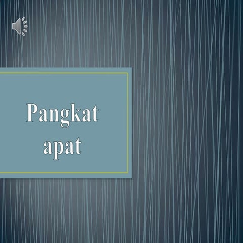 Pangkat apat | PPTX