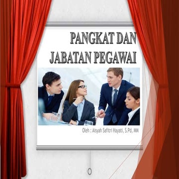 Pangkat dan jabatan pegawai fix | PPTX