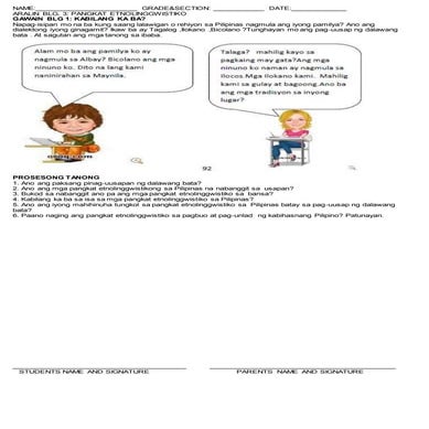 Pangkat etnolinggwistiko modules | DOCX