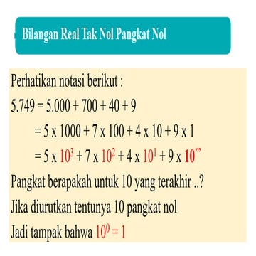 Pangkat nol dan negatif | PPT