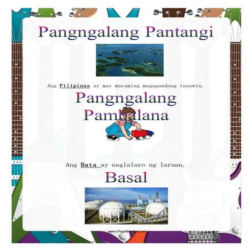 Pangngalang pantangi | PDF