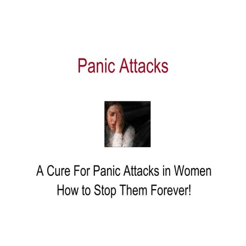 Panic attacks-in-women | PPT