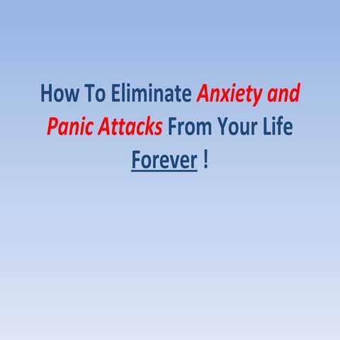 Panic Away | PPT