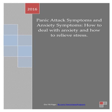 Panic attack symptoms and anxiety symptoms | PDF