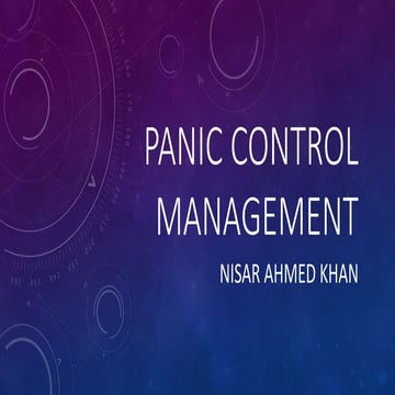 PANIC MANAGEMENT.pptx